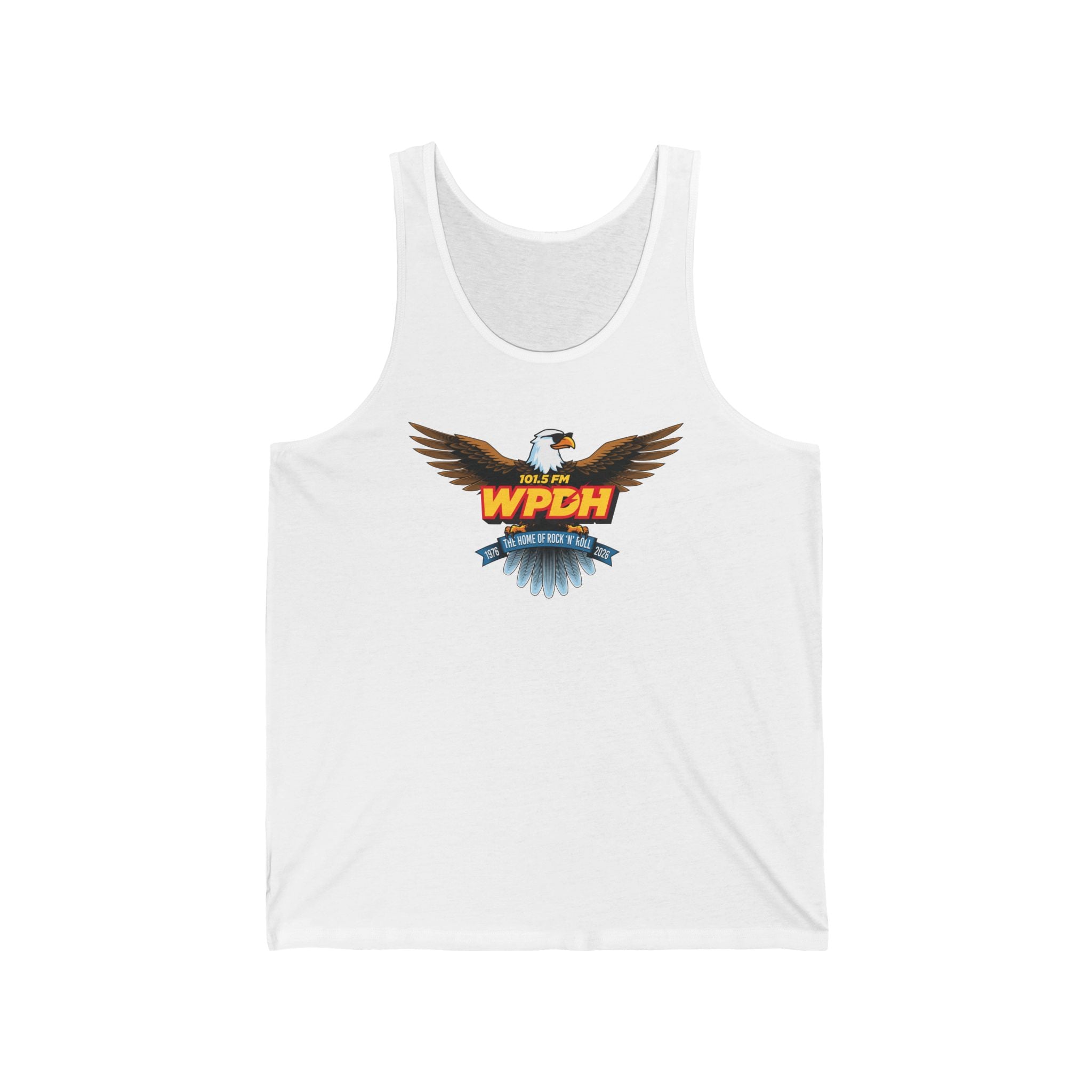 WPDH 50th Anniversary Logo Unisex Jersey Tank – UCR