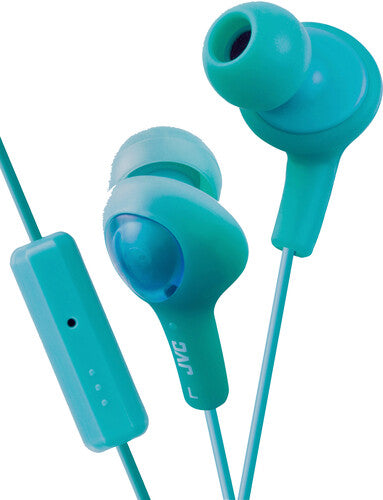 Jvc Hafr6Gkx Gumy Plus Earbuds Mic Remote Green - JVC HAFR6G-KX GUMY P ...