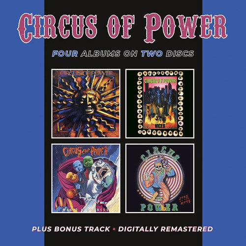 Circus of Power - Circus Of Power / Vices / Magic & Madness / Live At – UCR