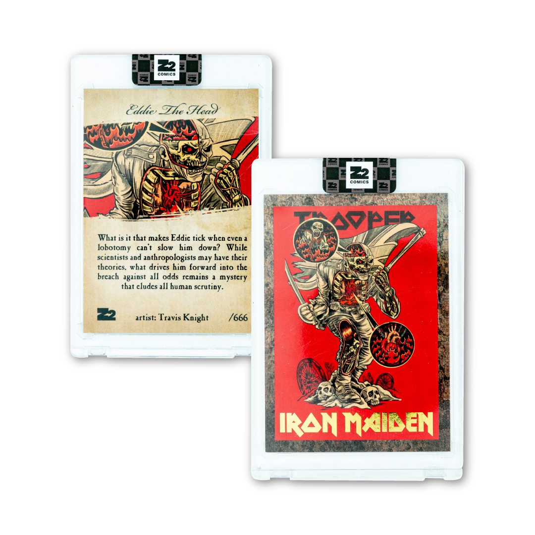 Iron Maiden x Z2 "The Trooper" Trading Card - Numbered to 666 – UCR
