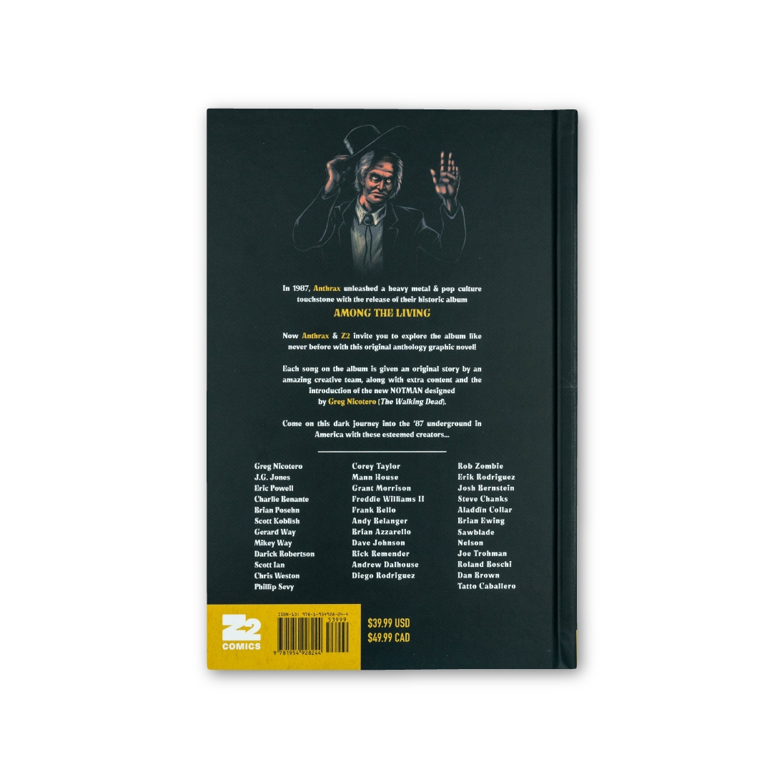 Anthrax: Among The Living Graphic Novel - Hardcover - Judge Dredd Cove ...